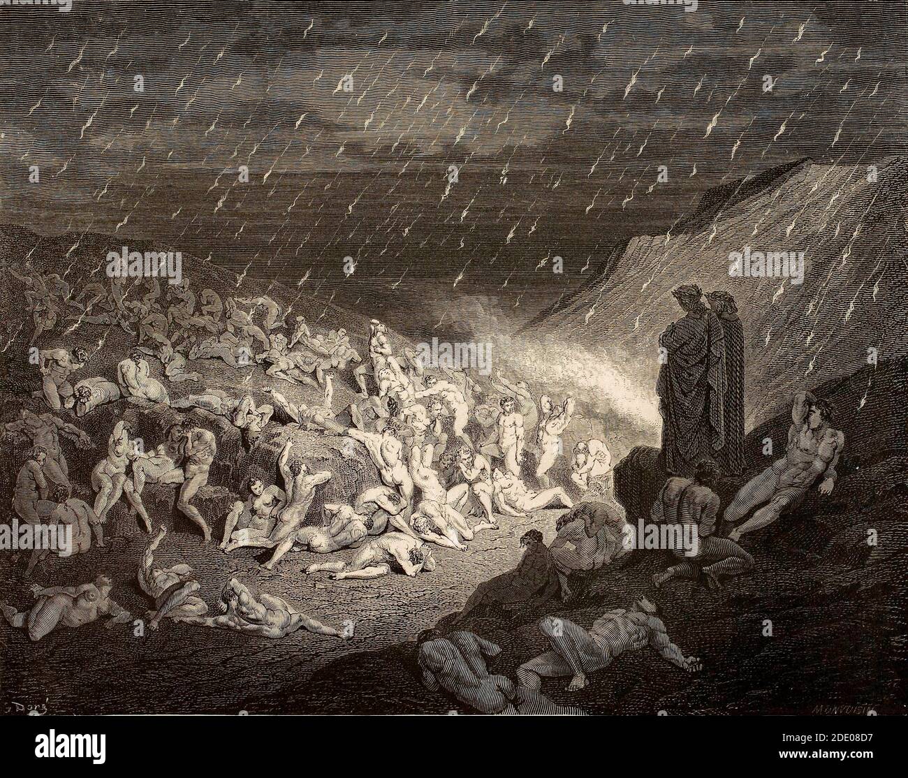 Dante Divina Commedia - Hell - XIV Canto -The "sand" of the violent ...