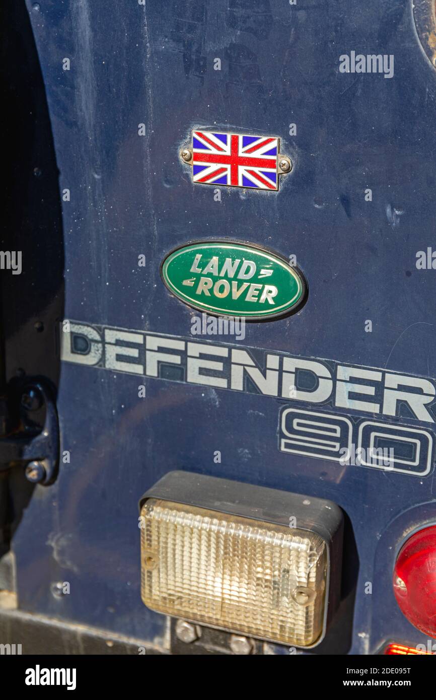 London, United Kingdom - September 26, 2018: Iconic Land Rover Defender ...