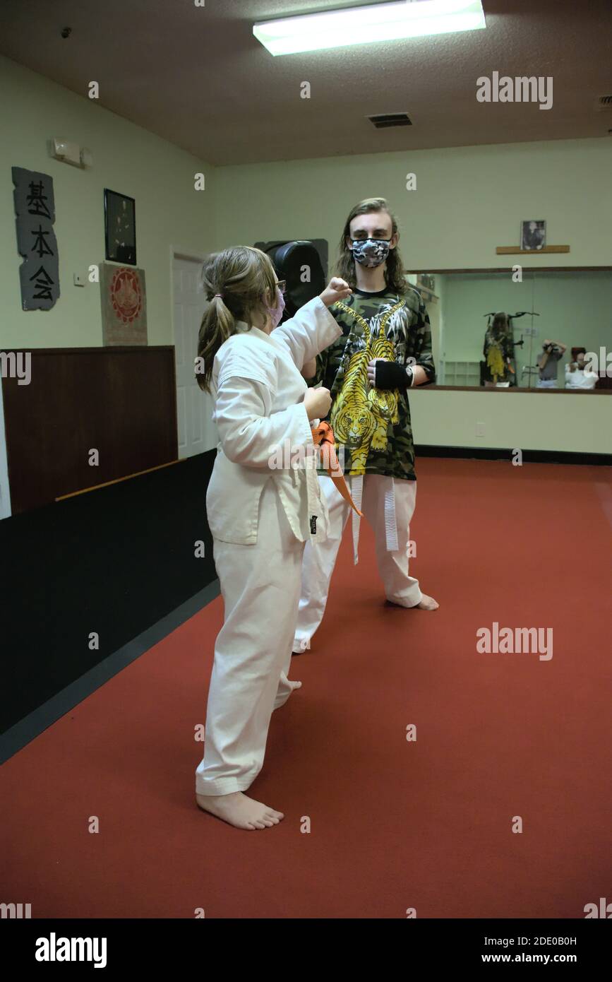 These Action photographs are of my son and daughter at their karate ...