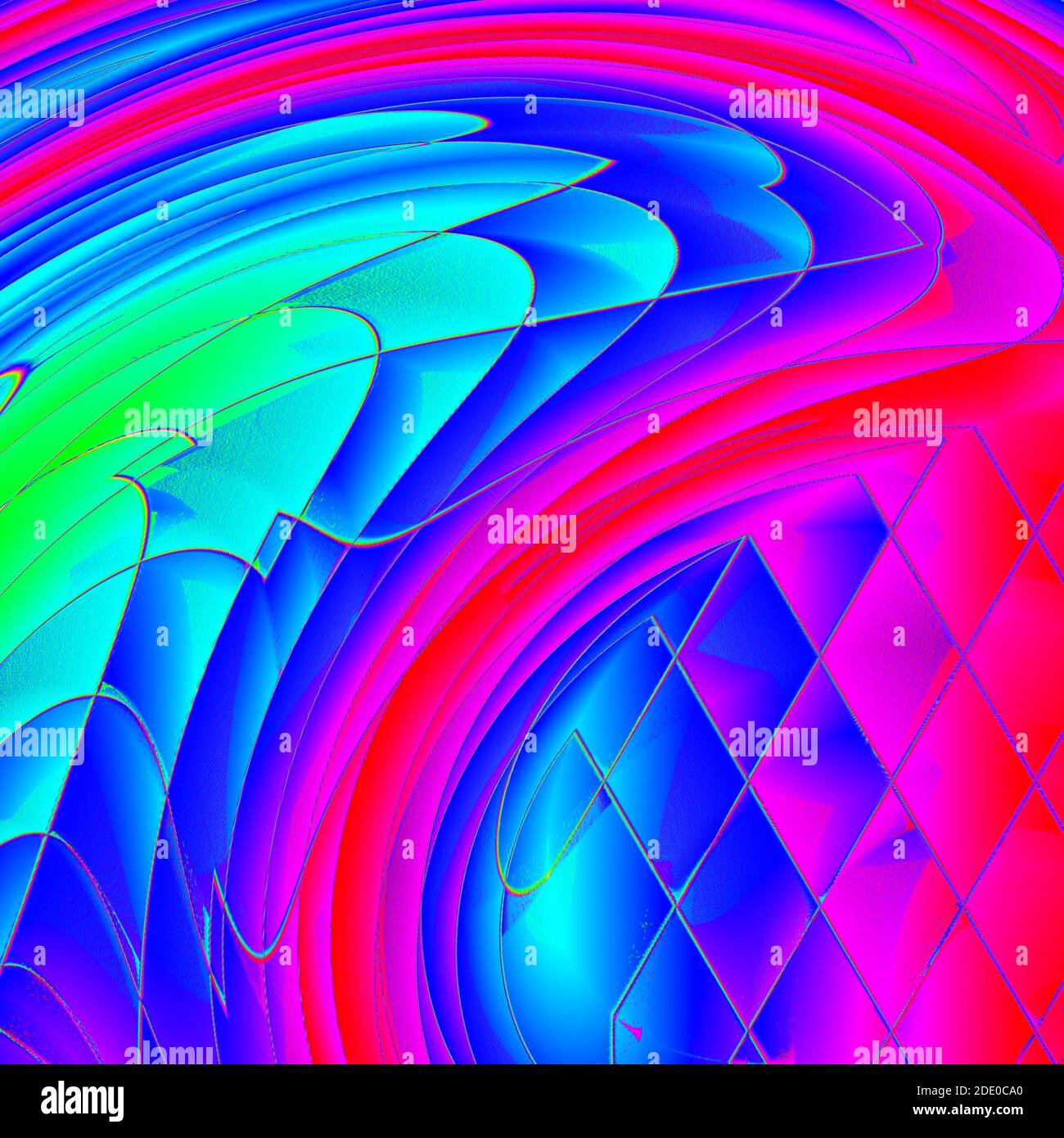 Pattern design made with the help of graphics editing and formatting ...