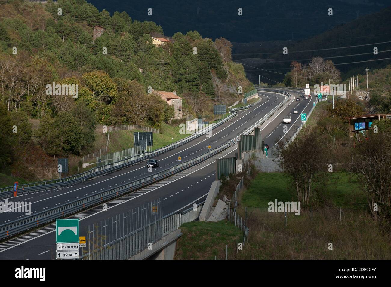 Italian motorway hi-res stock photography and images - Alamy