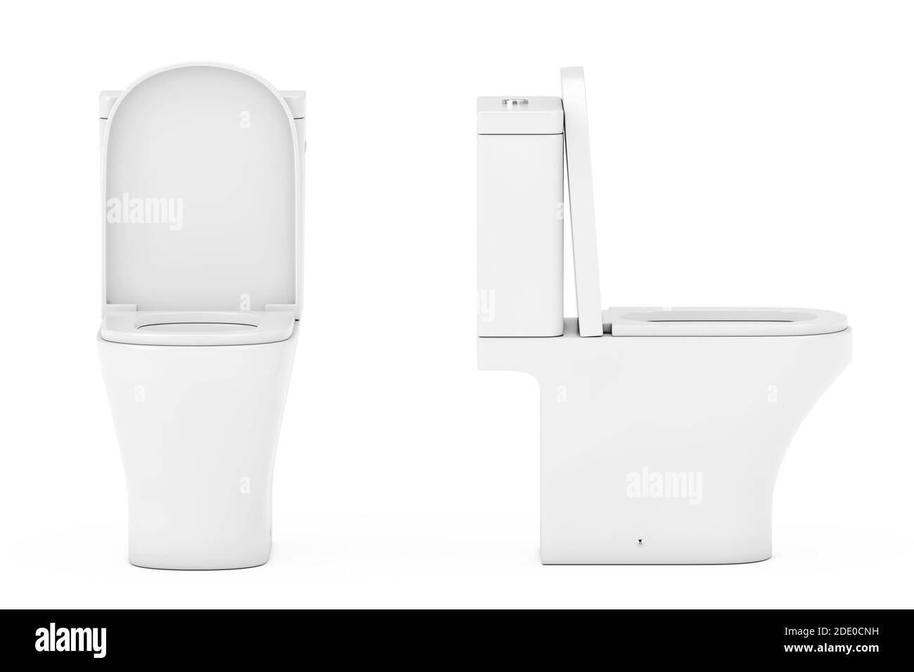 Isolated urinal on white Cut Out Stock Images & Pictures - Alamy