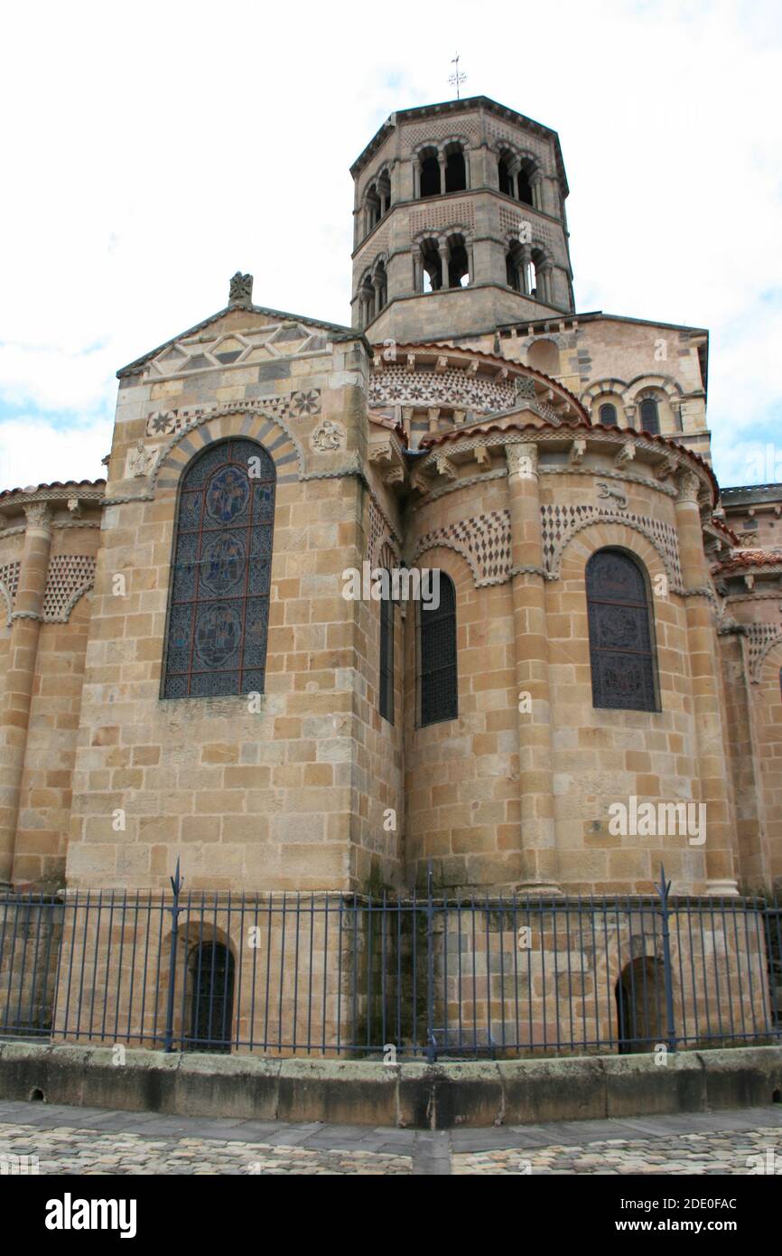 Abbey Of Saint Austremoine High Resolution Stock Photography and Images ...