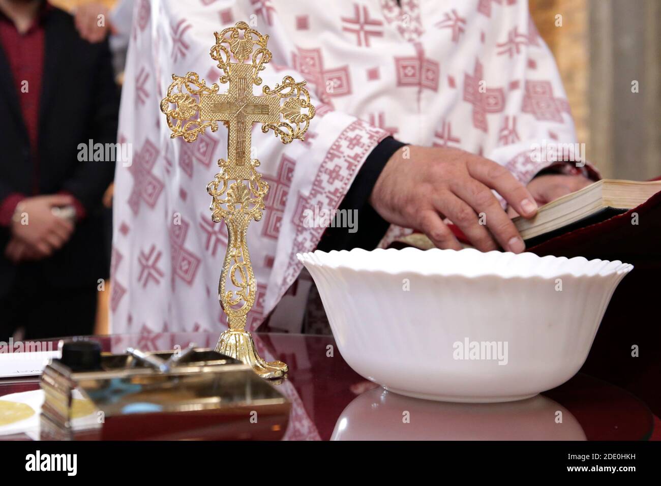 Spiritual baptist ceremony hi-res stock photography and images - Alamy