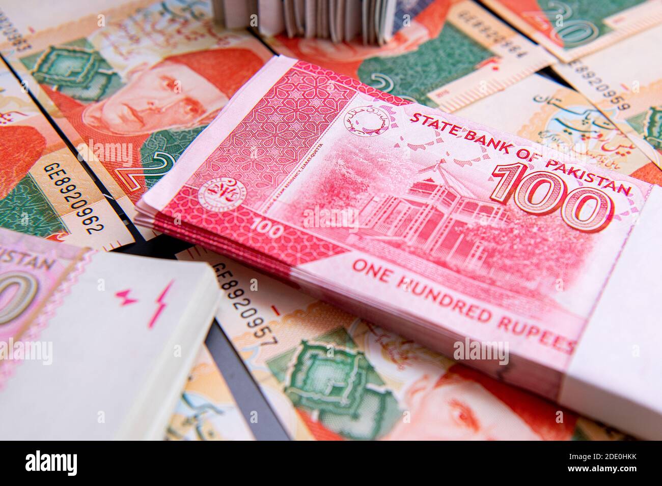 Pakistani Currency Banknote . Business and Finance concept Stock Photo ...