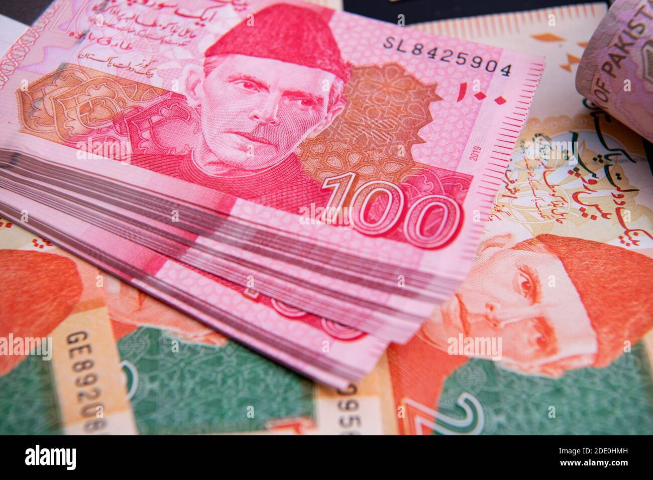 Pakistani Currency Banknote . Business and Finance concept Stock Photo ...