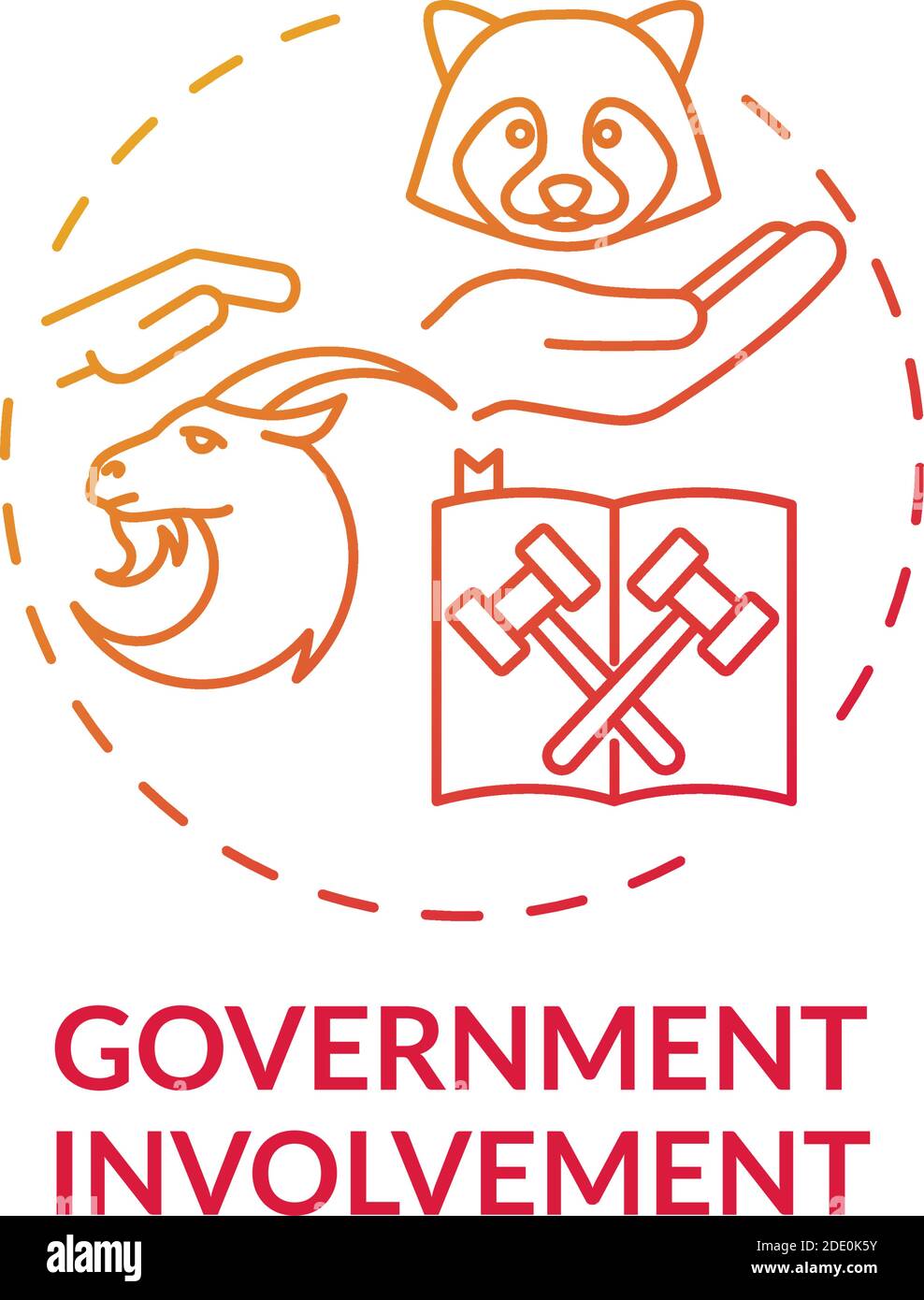 Law order wildlife Stock Vector Images - Alamy