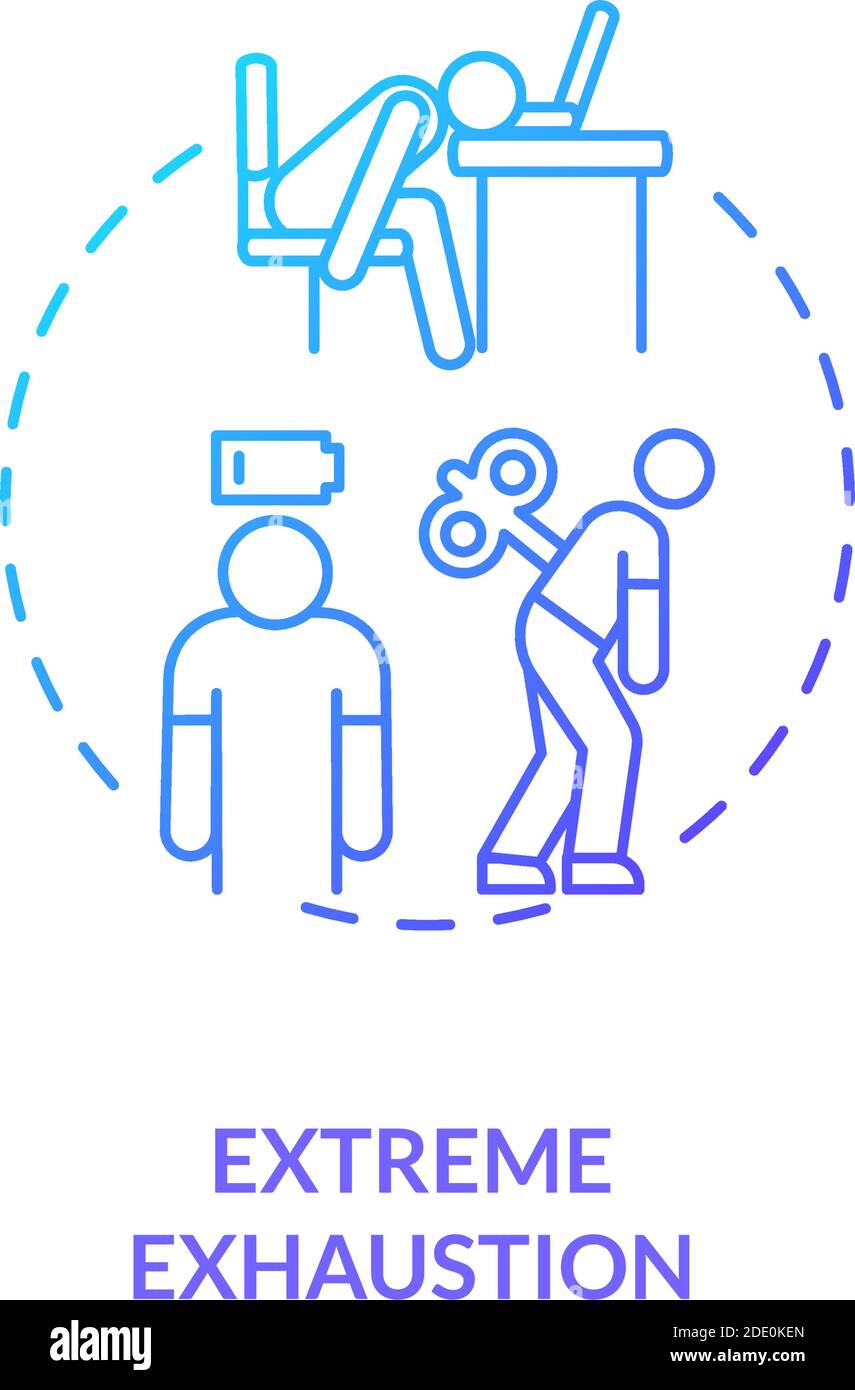 Extreme Exhaustion Concept Icon Stock Vector Image Art Alamy extreme-exhaustion-concept-icon-stock-vector-image-art-alamy