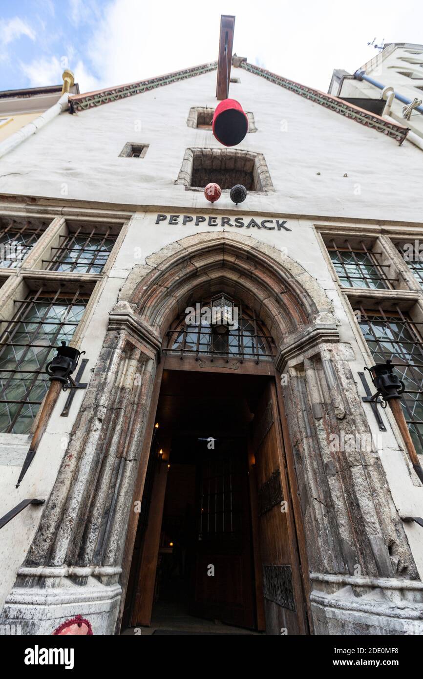 Restaurant peppersack tallinn estonia hi-res stock photography and ...