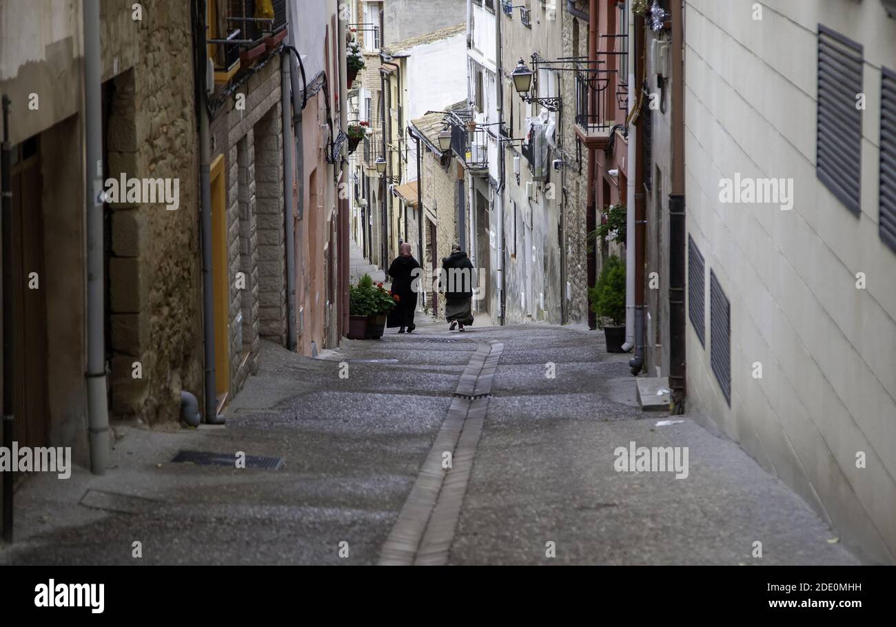 Moroccan women walking in urban street, ethnic diversity, town Stock ...