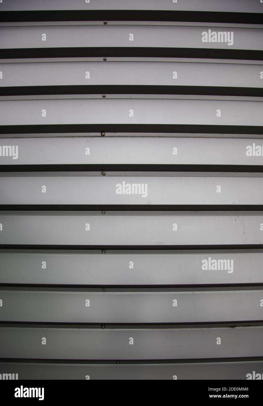 Metal texture detail in industrial wall, construction and architecture ...