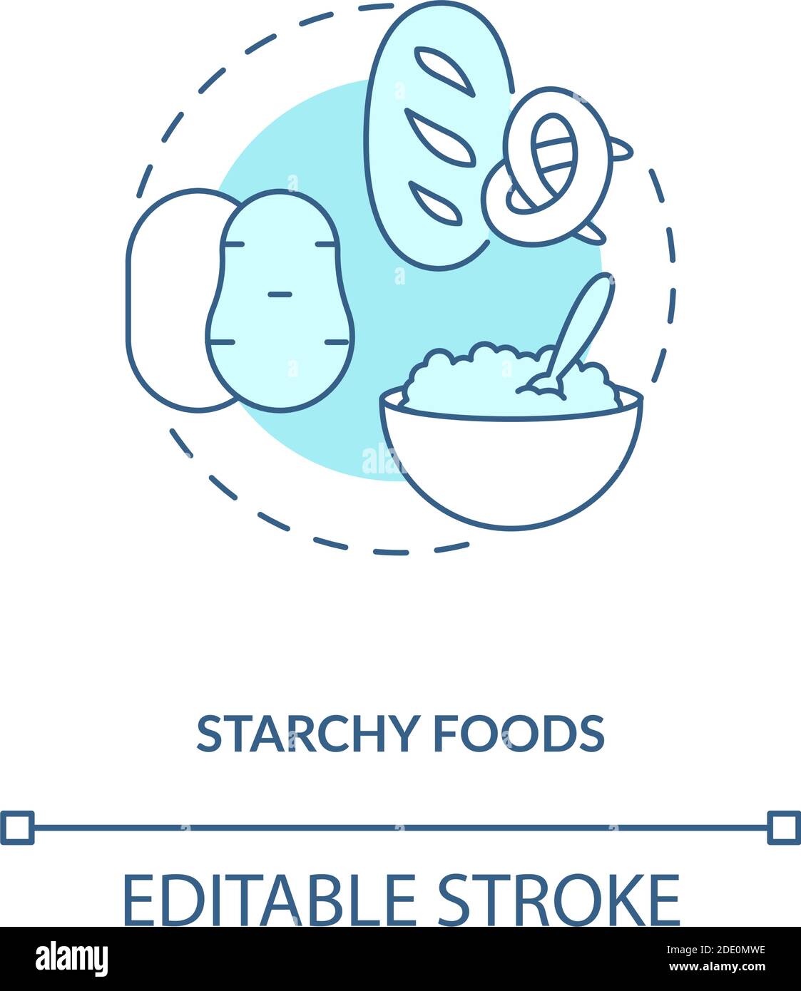 Starchy foods hi-res stock photography and images - Alamy