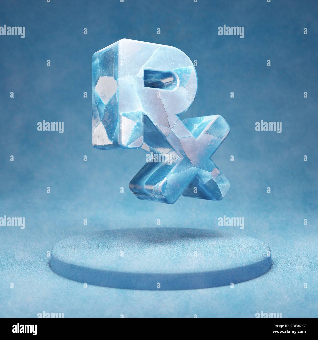 Prescription Symbol Blue