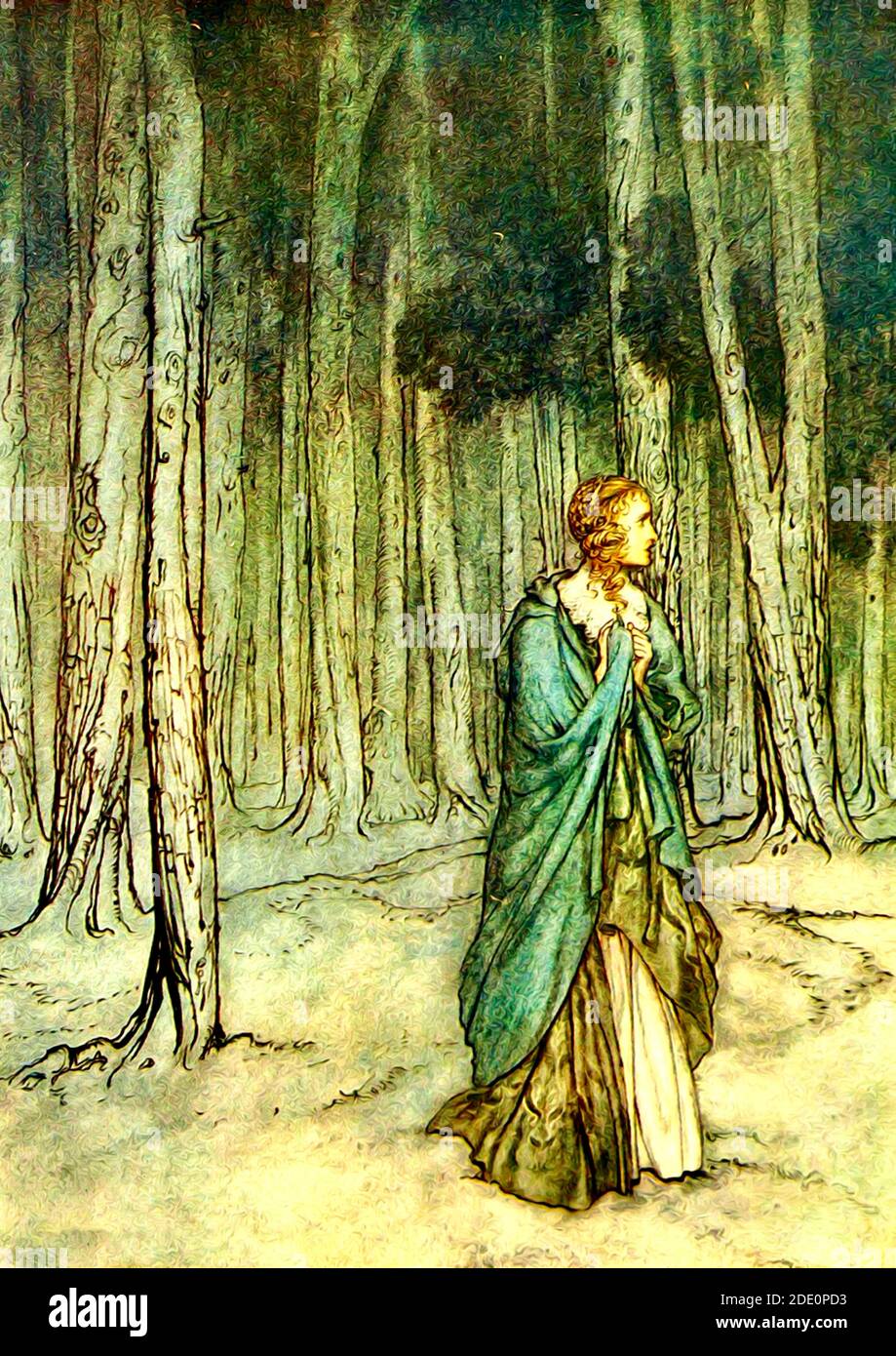 Arthur rackham fairy hi-res stock photography and images - Alamy