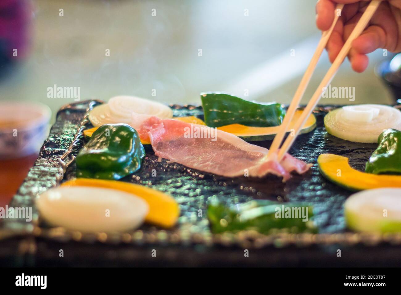 Japanese yakiniku grill meat in hi-res stock photography and images - Alamy
