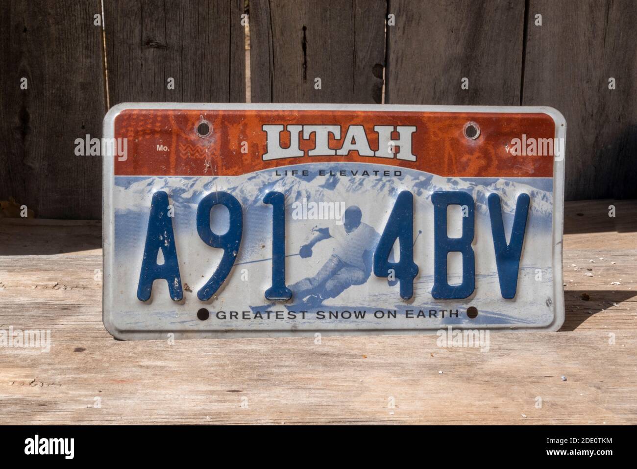 Utah greatest snow on earth hi-res stock photography and images - Alamy