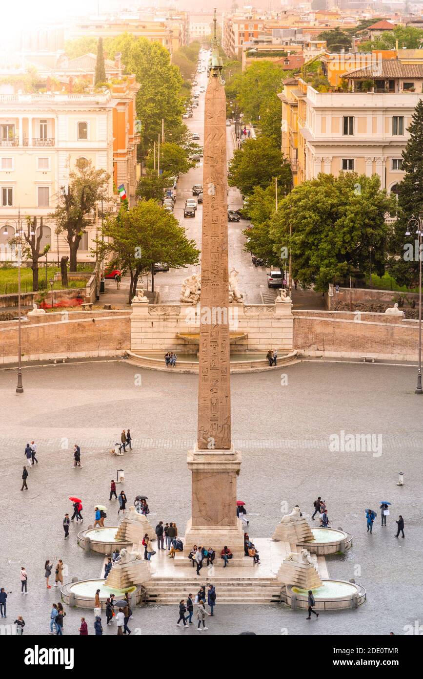 Flaminio Obelisk, Italian: Obelisco Flaminio, the ancient obelisk on ...