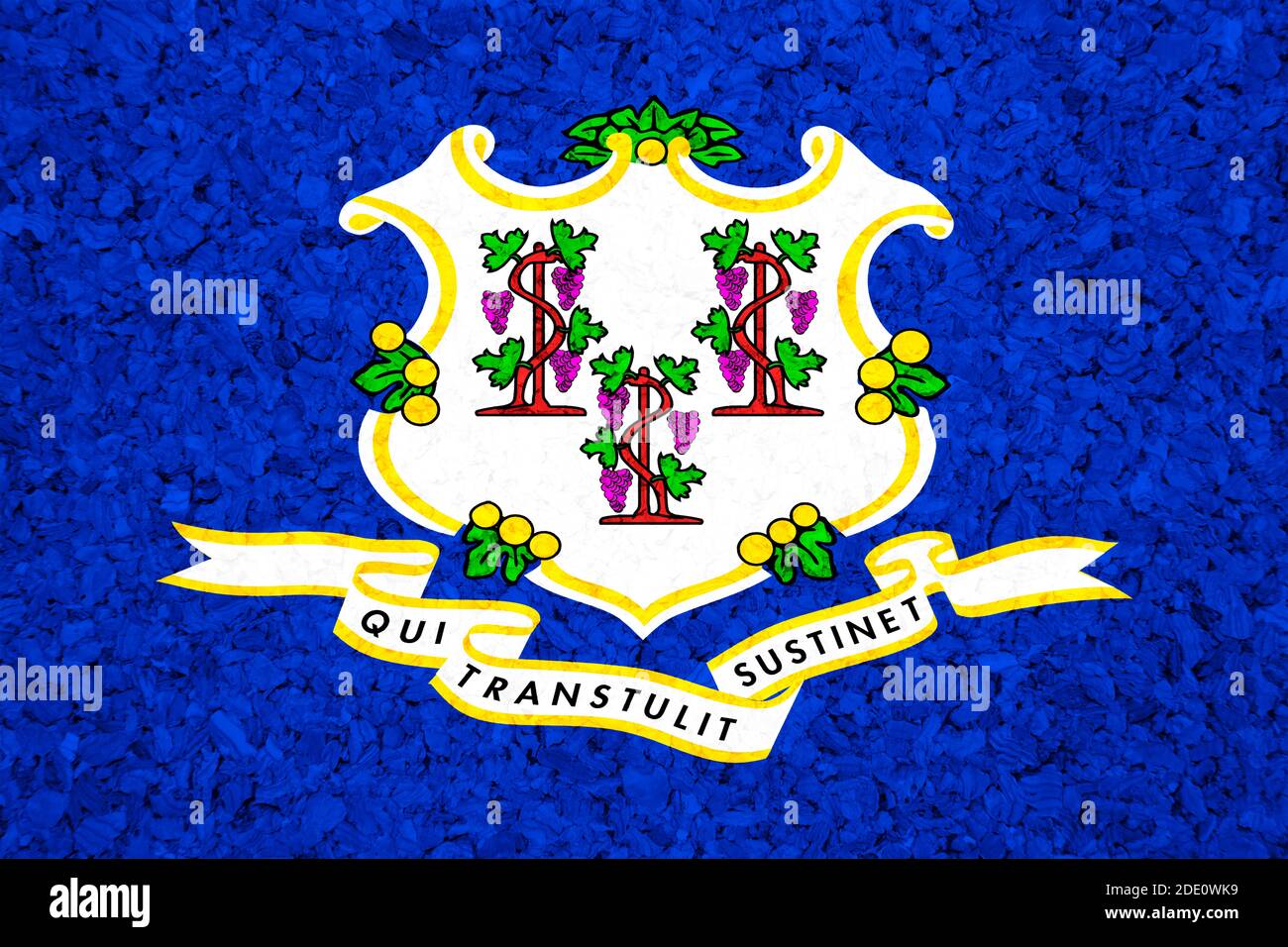 Connecticut state flag hi-res stock photography and images - Alamy