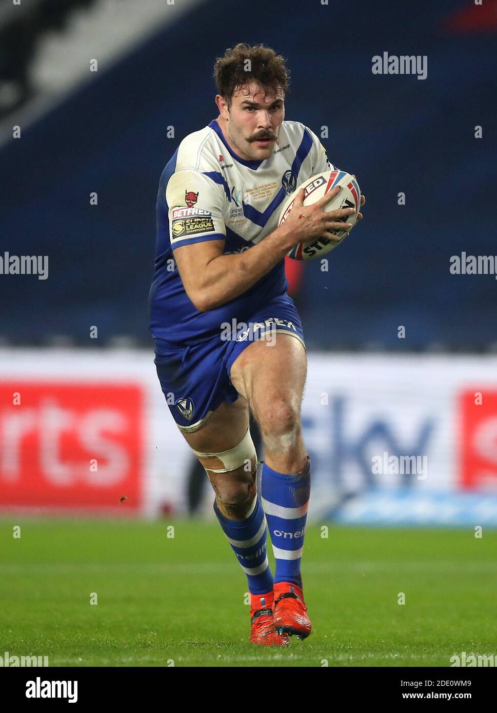 St Helens' Alex Walmsley during the Betfred Super League Grand Final at ...