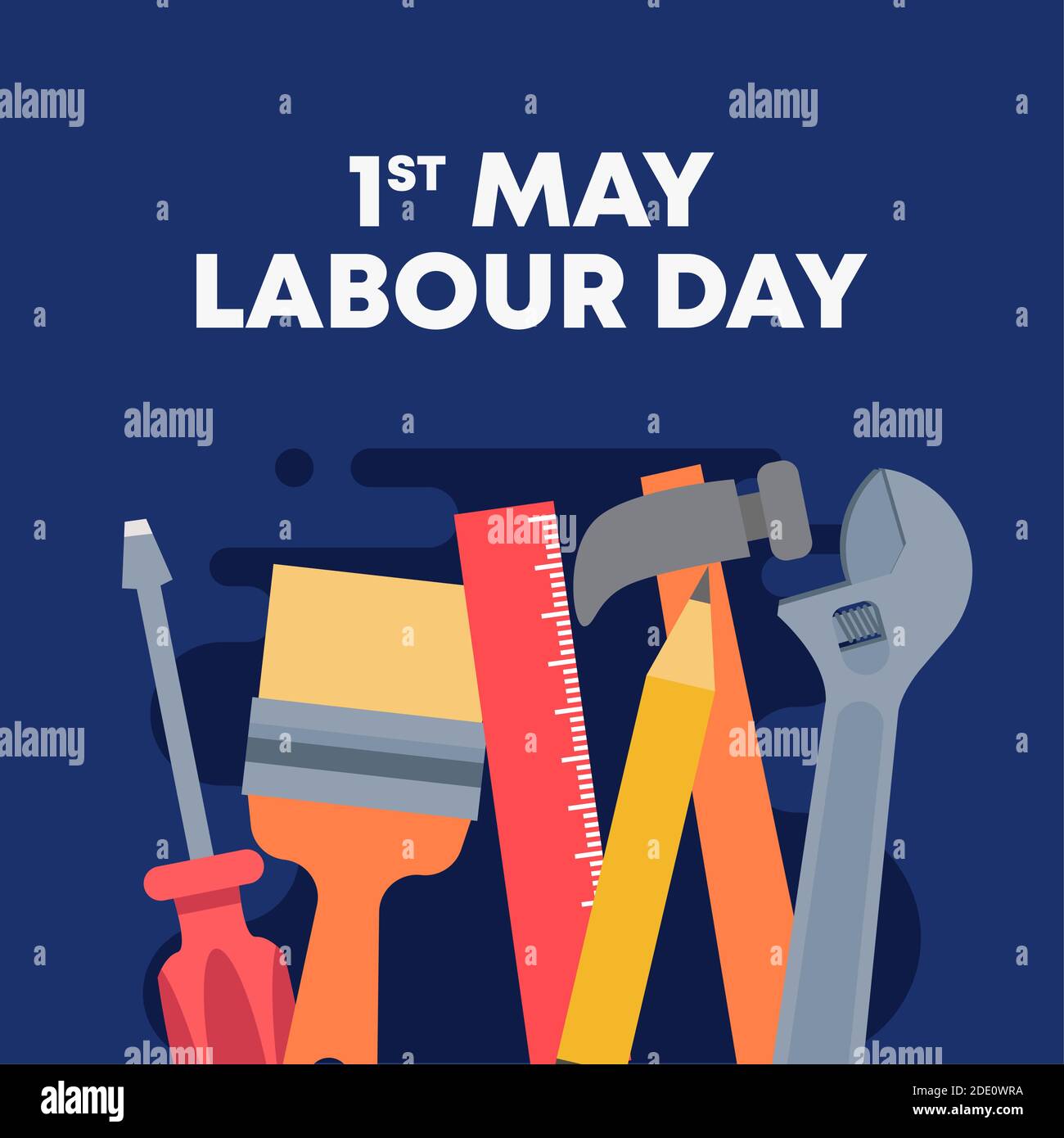 Labour day clip art Stock Vector Images - Alamy