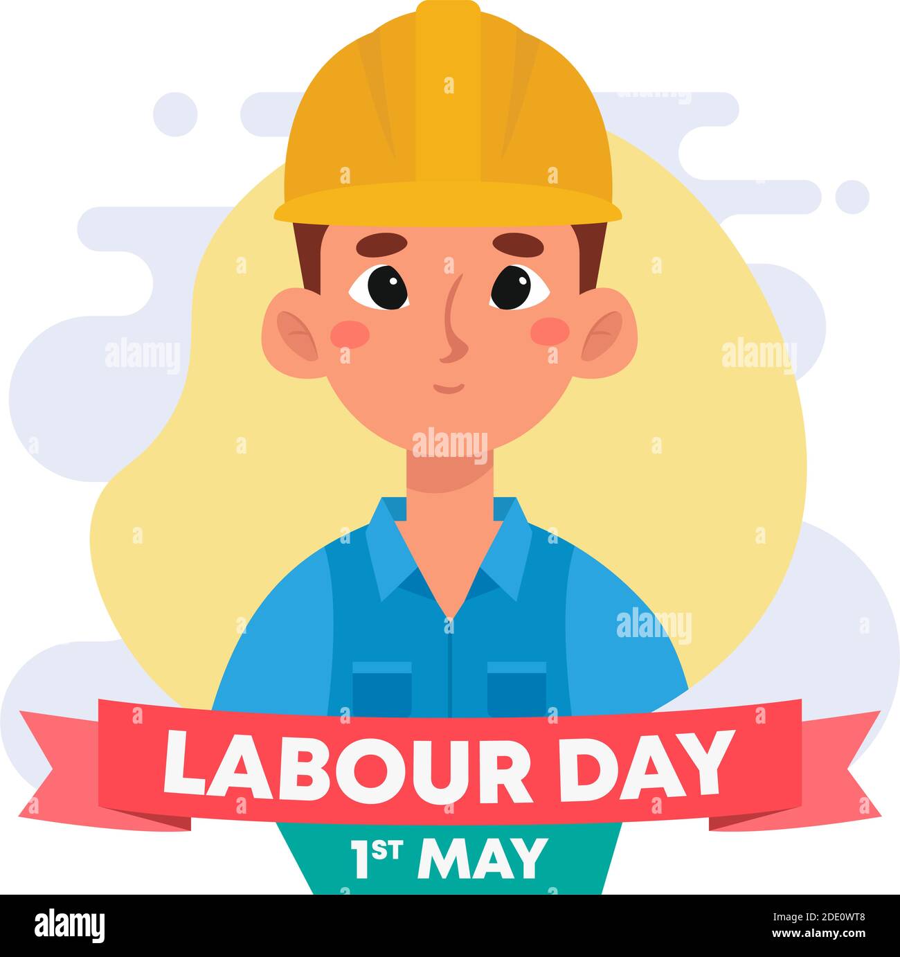Labour day clip art hi-res stock photography and images - Alamy
