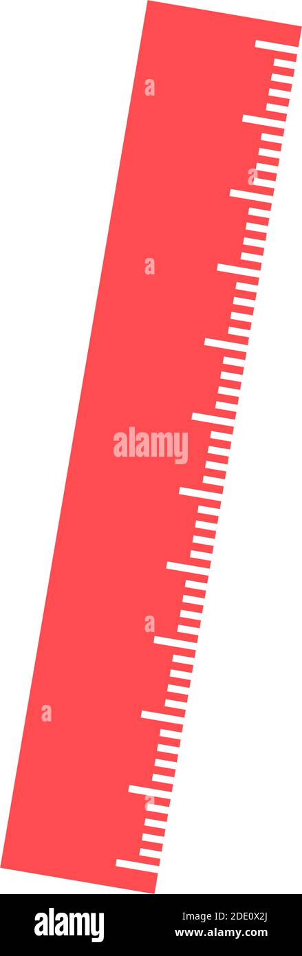 Isolated red ruler labour day icon- Vector Stock Vector Image & Art - Alamy