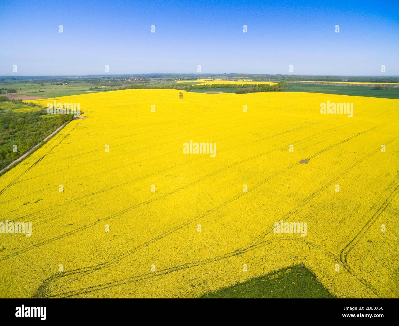 View village landscape blooming hi-res stock photography and images - Alamy