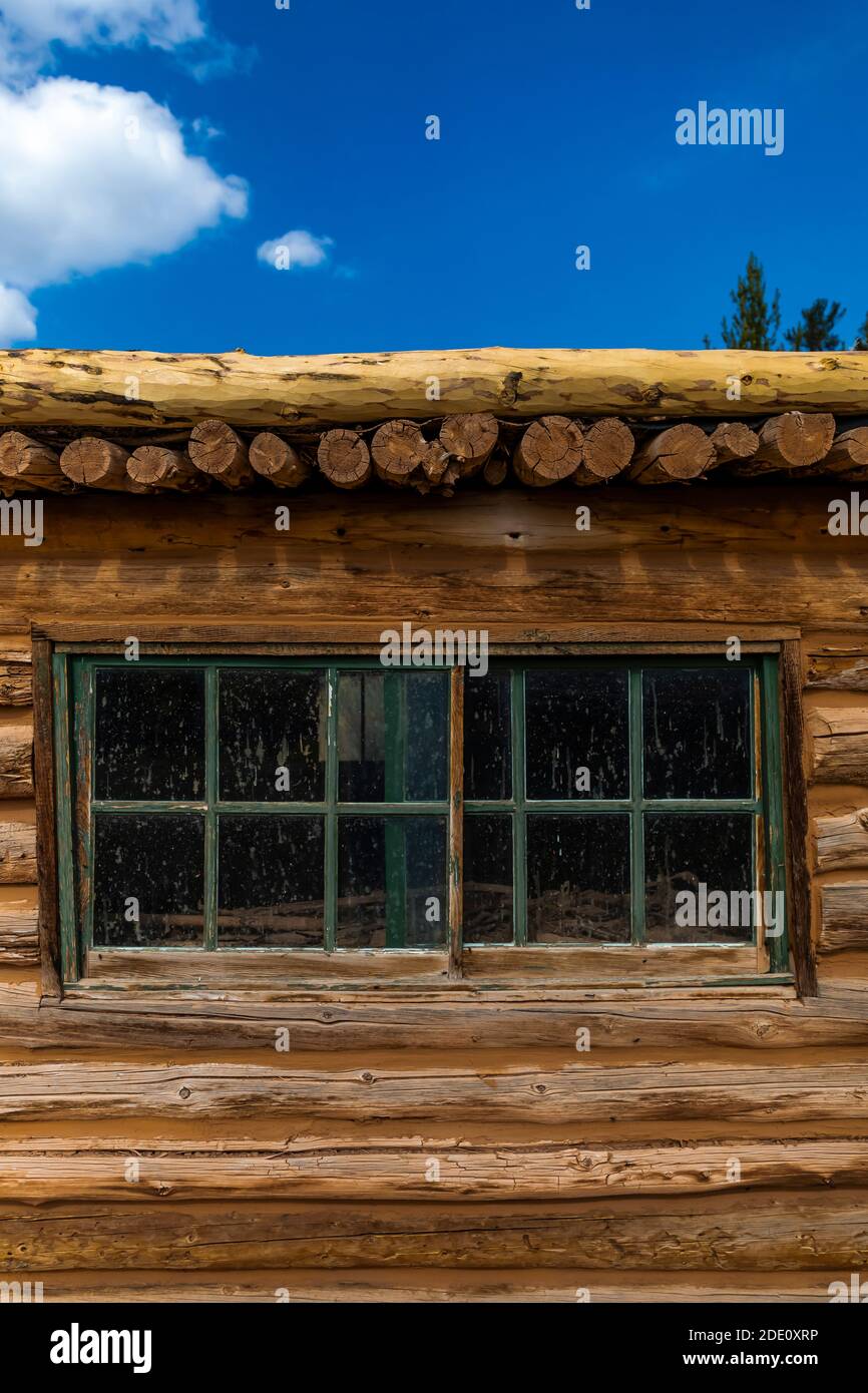 Blacksmith and maintenance shop at Caroline Lockhart Historic Ranch ...
