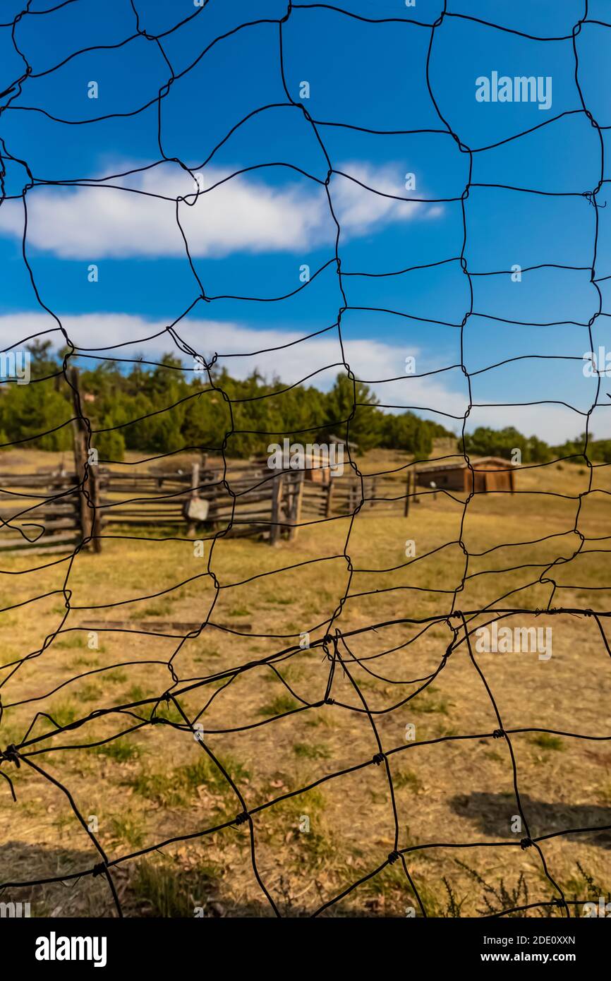 Chicken Coop and barn at Caroline Lockhart Historic Ranch Site in ...