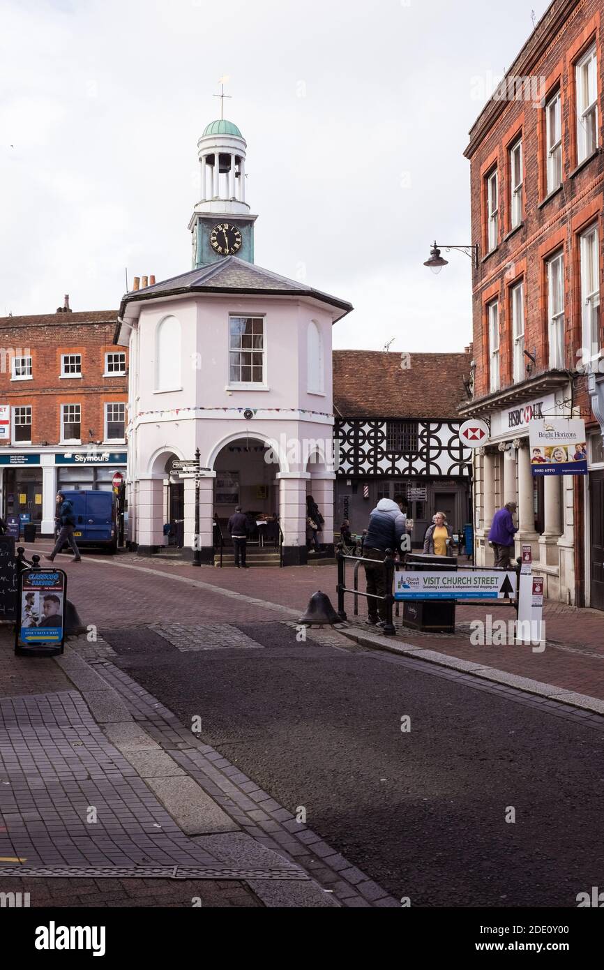 The Pepperpot Godalming Stock Photo - Alamy