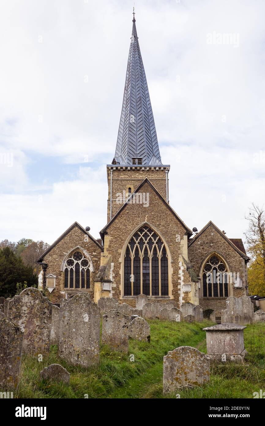 St Peter and St Paul church Godalming Surrey Stock Photo - Alamy