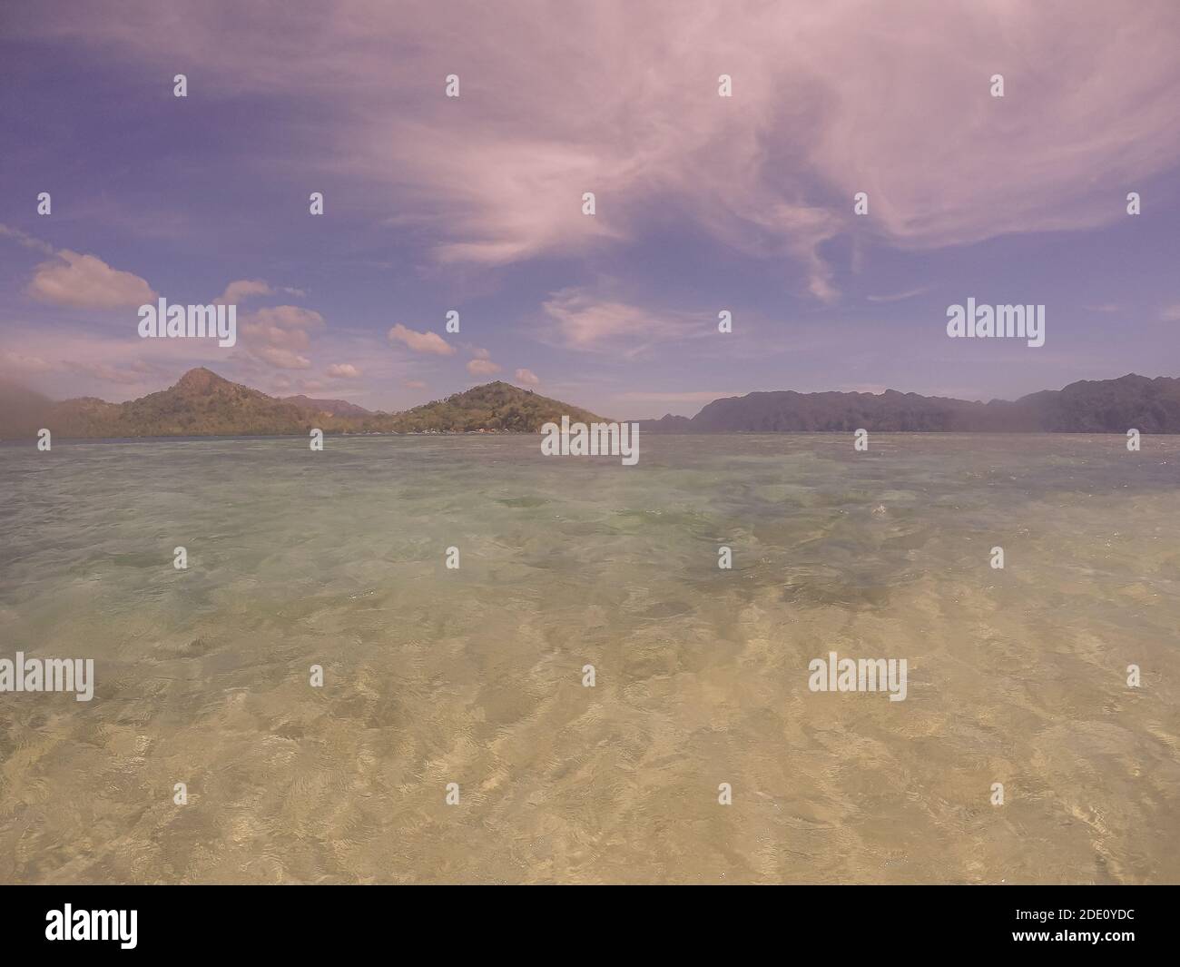 PANORAMIC LANDSCAPE, BEACH VIEW FROM PHILIPPINES, PALAWAN, 2019 Stock ...