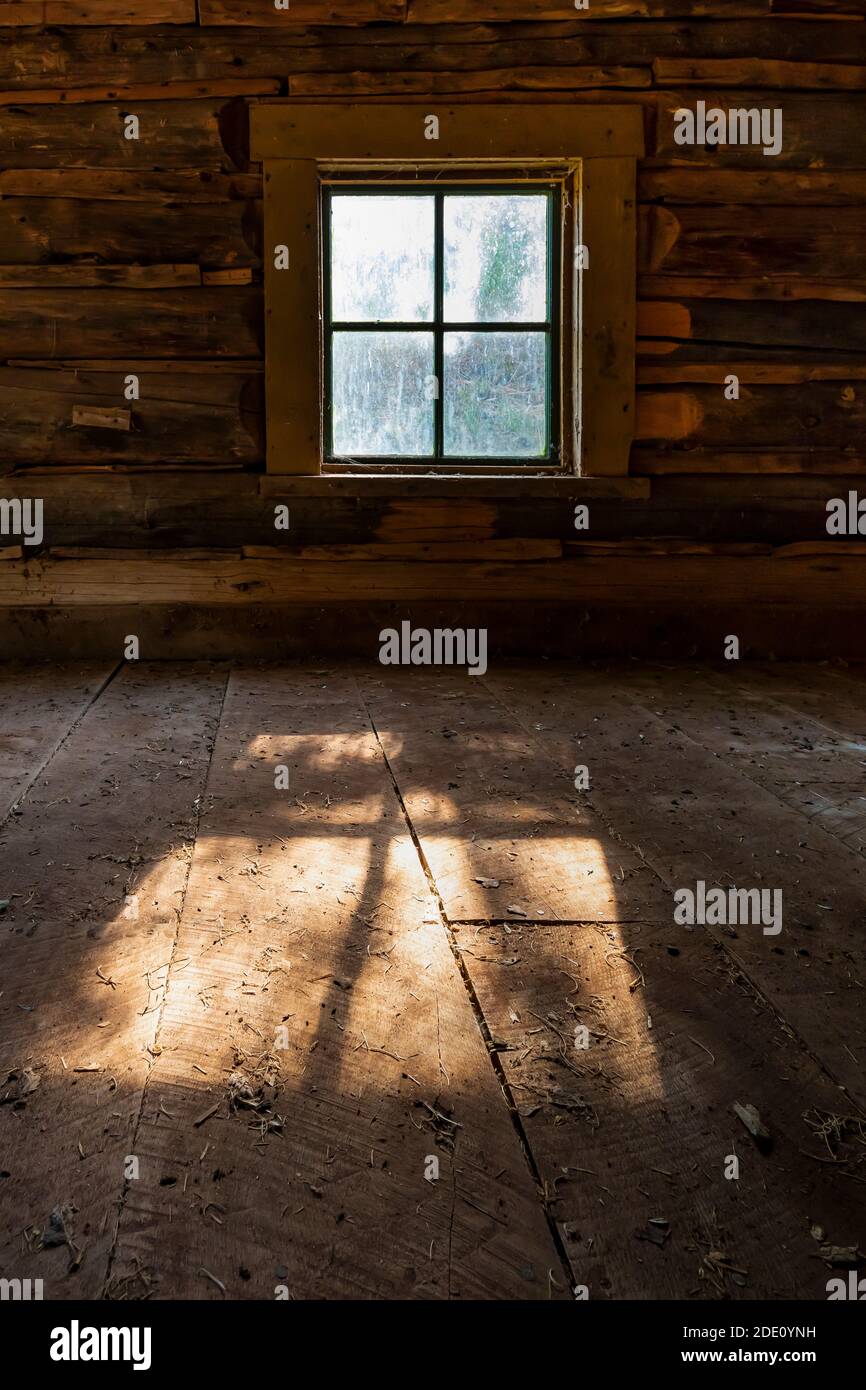 Bunkhouse and Crow'sNest structure at Caroline Lockhart Historic Ranch ...