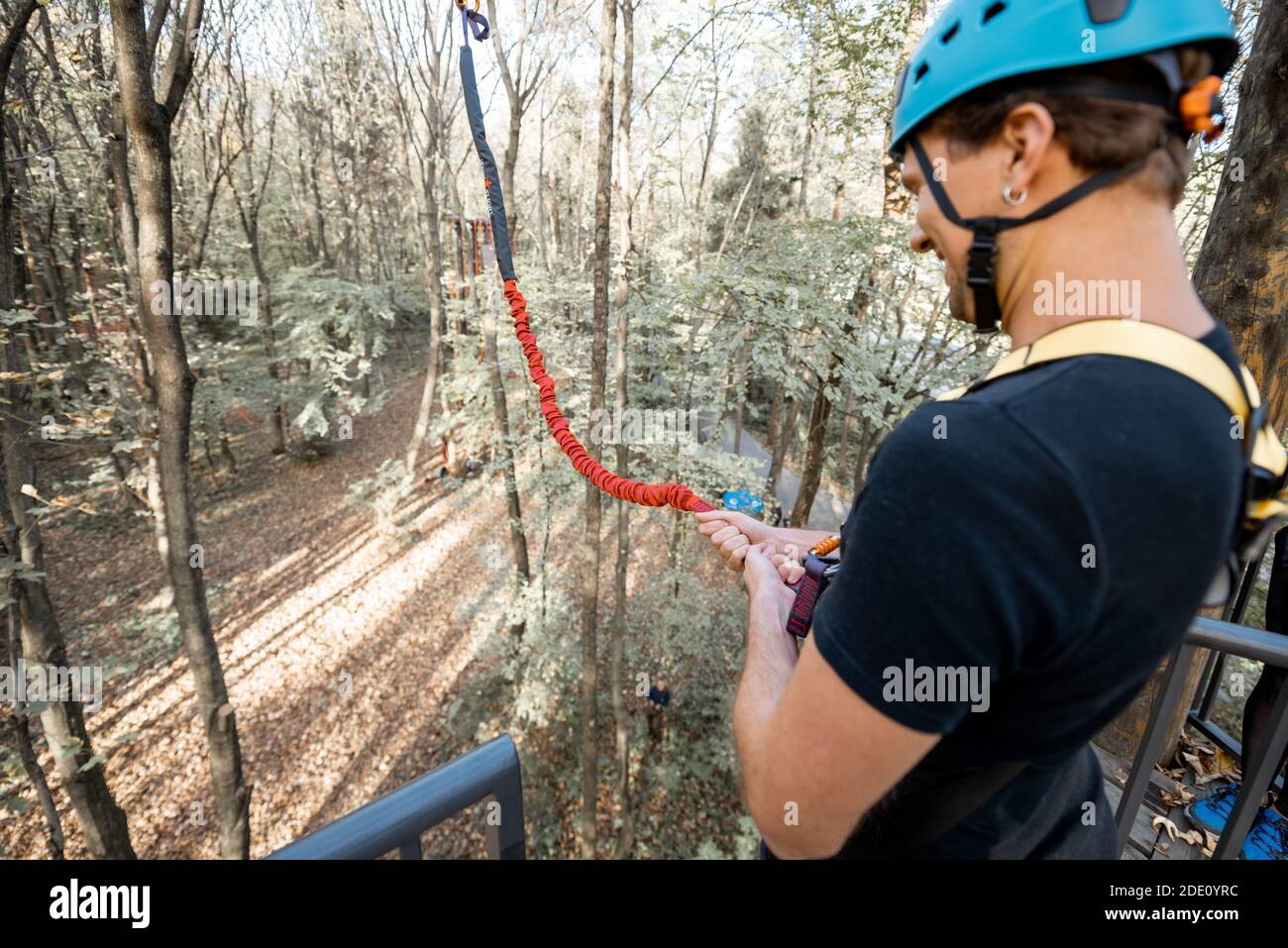 Bungee Jumping Helmet High Resolution Stock Photography and Images - Alamy