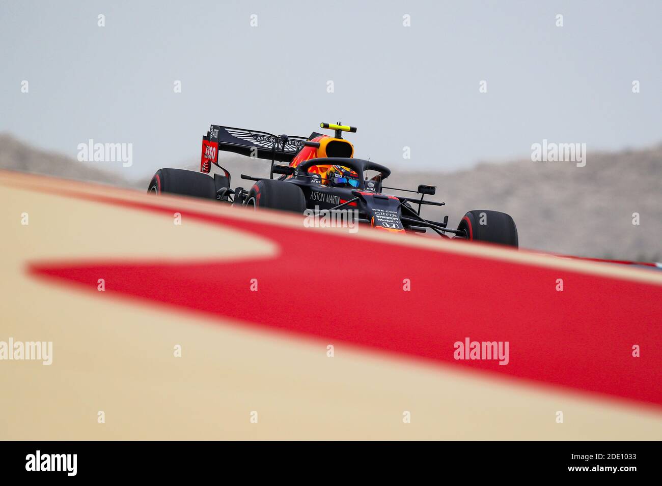 ALBON Alexander (tha), Aston Martin Red Bull Racing Honda RB16, action ...
