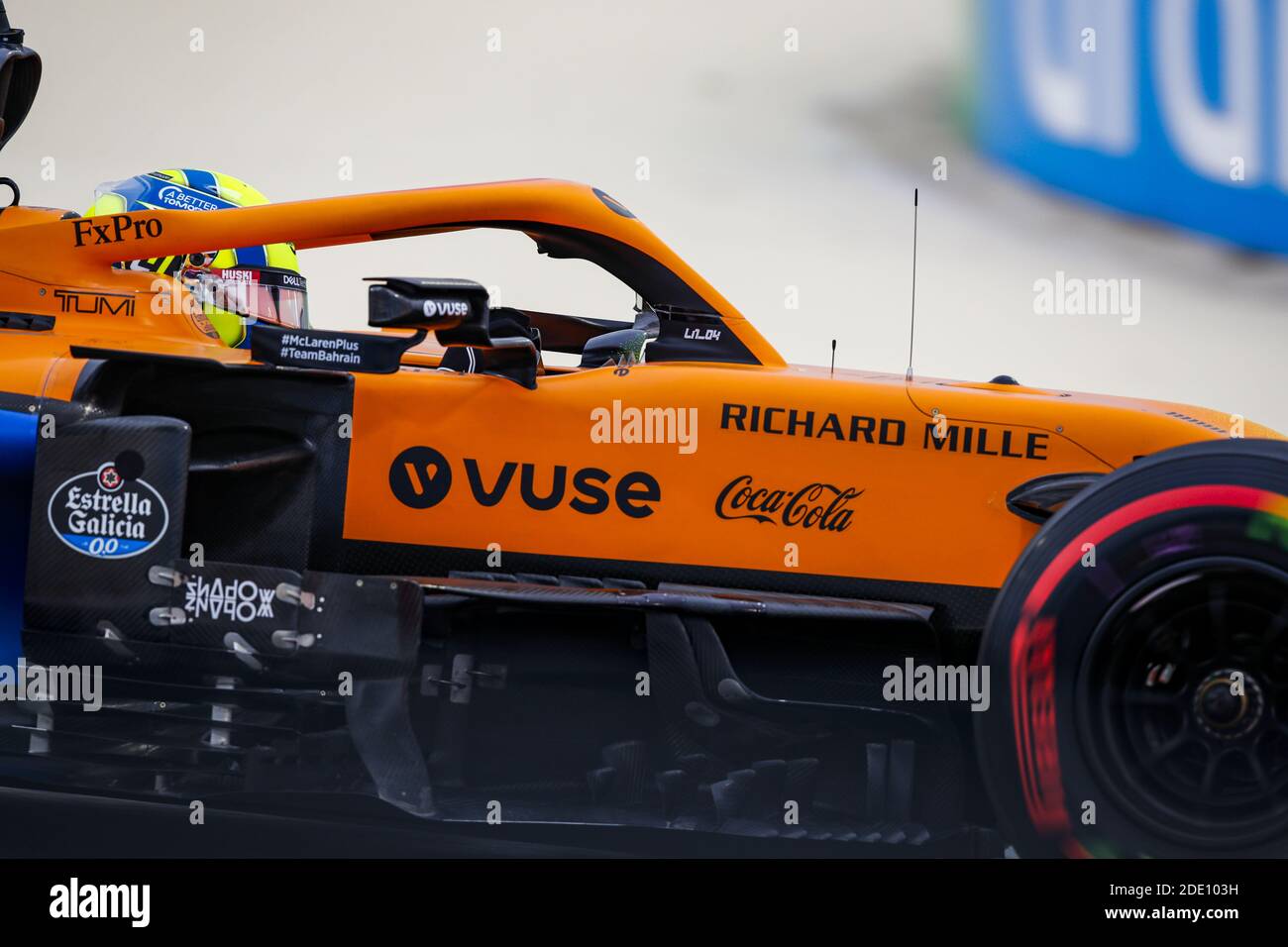 NORRIS Lando (gbr), McLaren Renault F1 MCL35, action during the Formula ...
