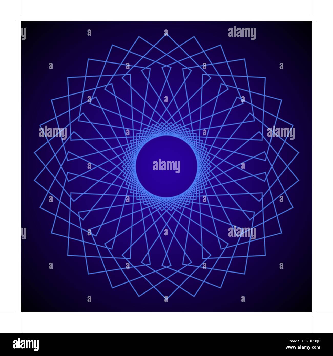 Flower of Life. Sacred Geometry. Abstract geometric pattern. Vector ...