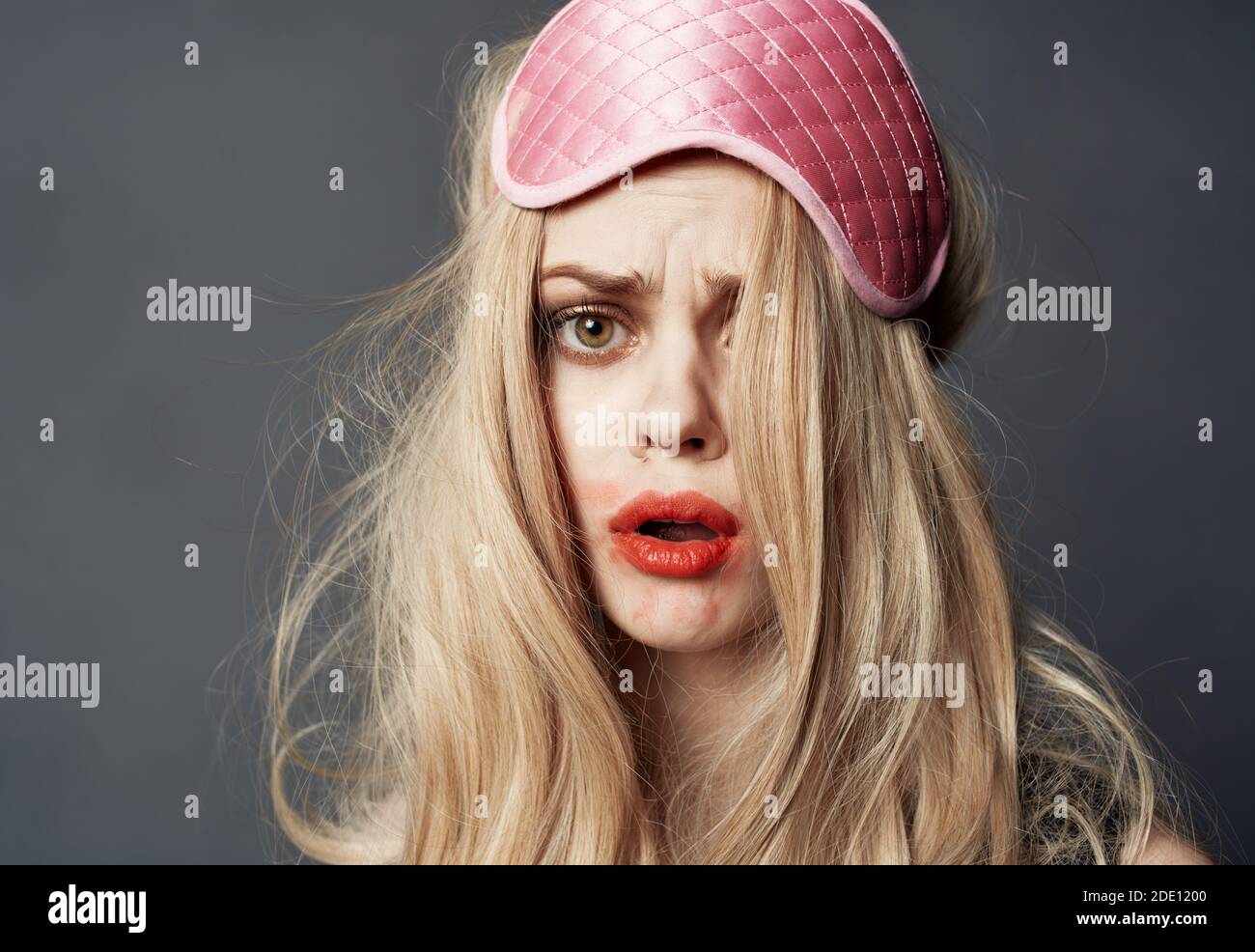 Woman smeared with bright hi-res stock photography and images - Alamy
