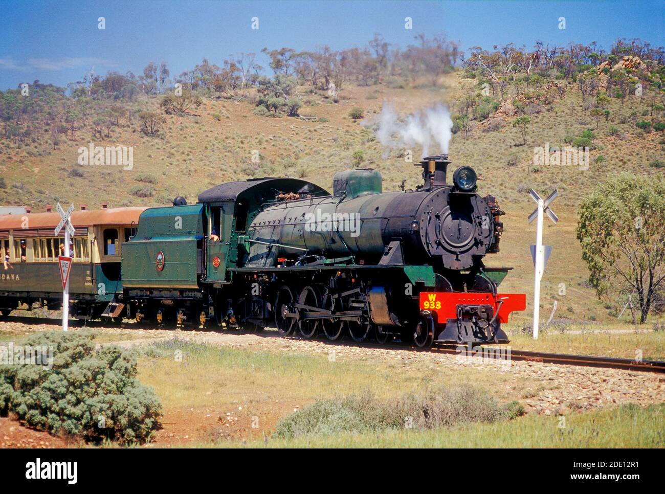 The Pichi Richi Railway, Flinders Ranges, South Australia Stock Photo ...