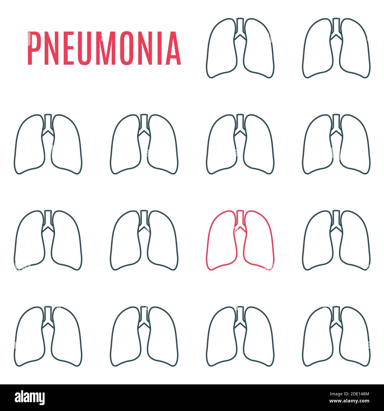 Illness pneumonia Cut Out Stock Images & Pictures - Alamy