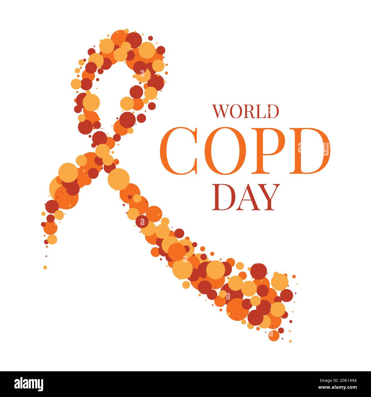 COPD awareness, conceptual illustration Stock Photo - Alamy