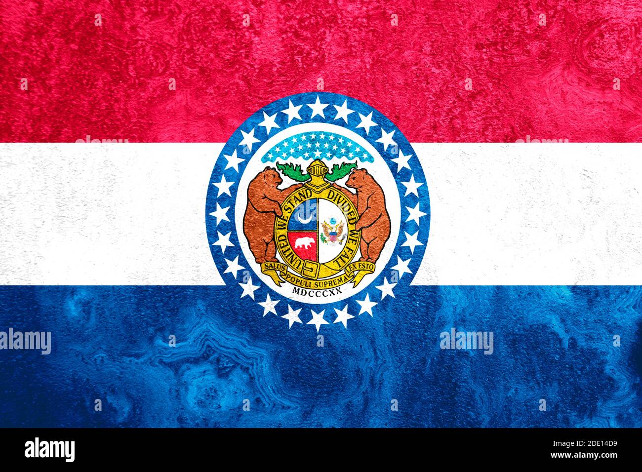 Missouri state flag hi-res stock photography and images - Alamy