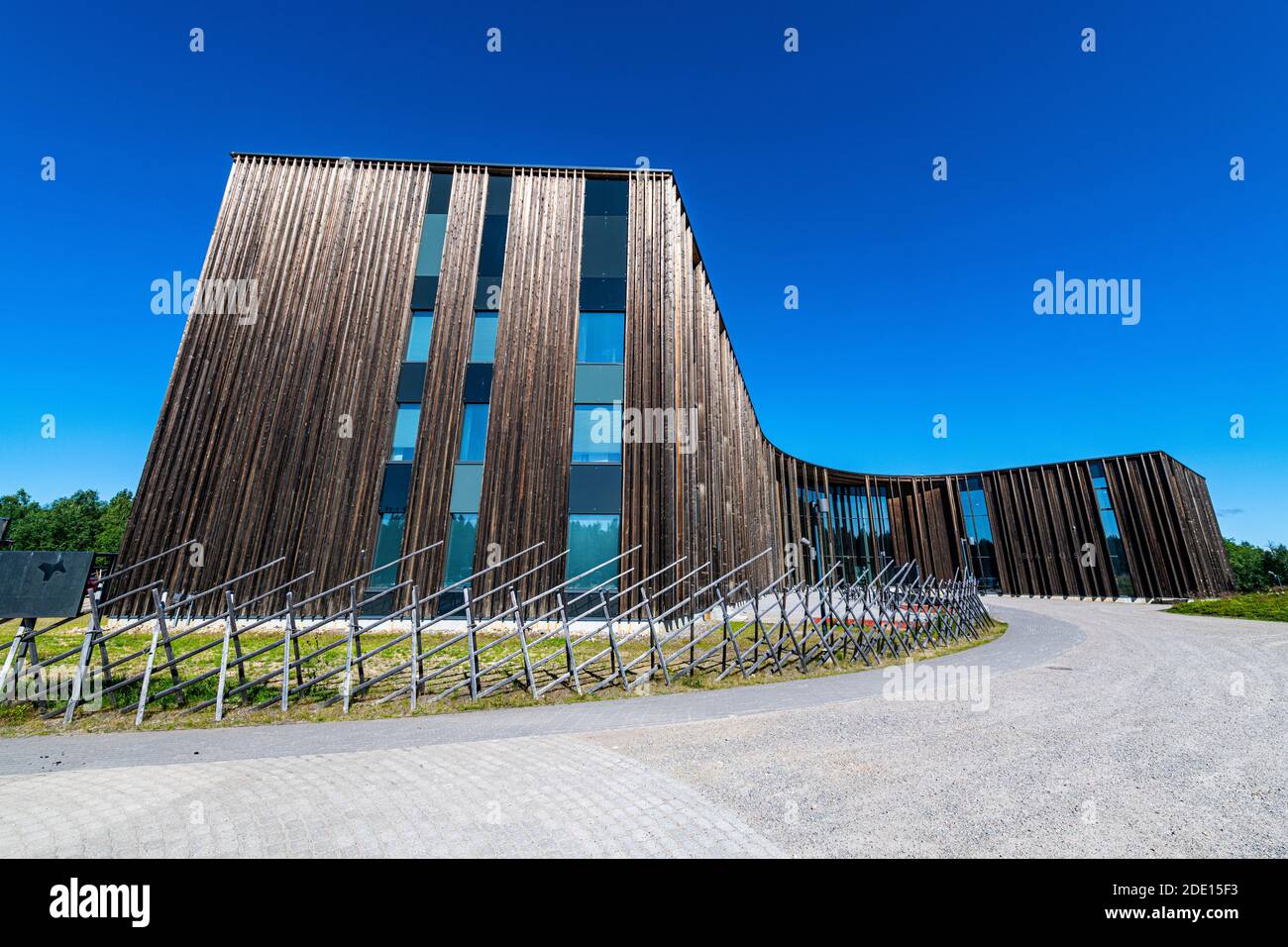Siida Museum for Sami culture, Inari, Lapland, Finland, Europe Stock ...