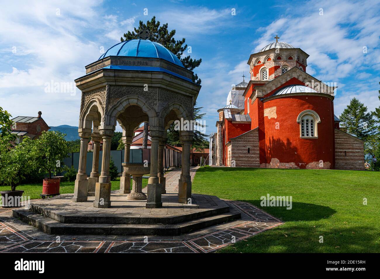 Zica Orthodox Monastery, Zica, Serbia, Europe Stock Photo - Alamy