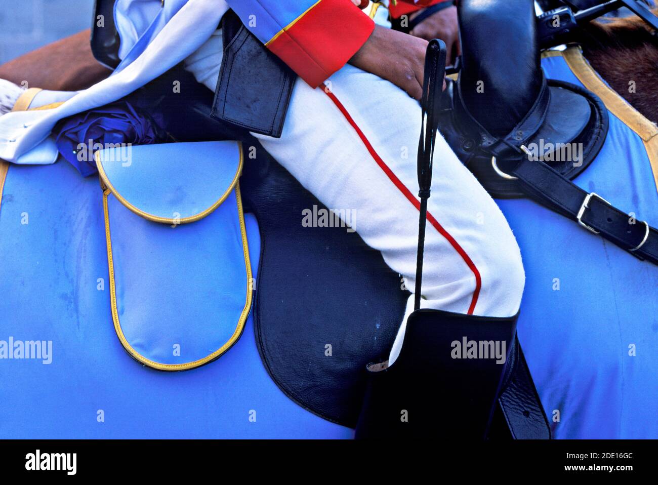 Horse & Rider Stock Photo - Alamy