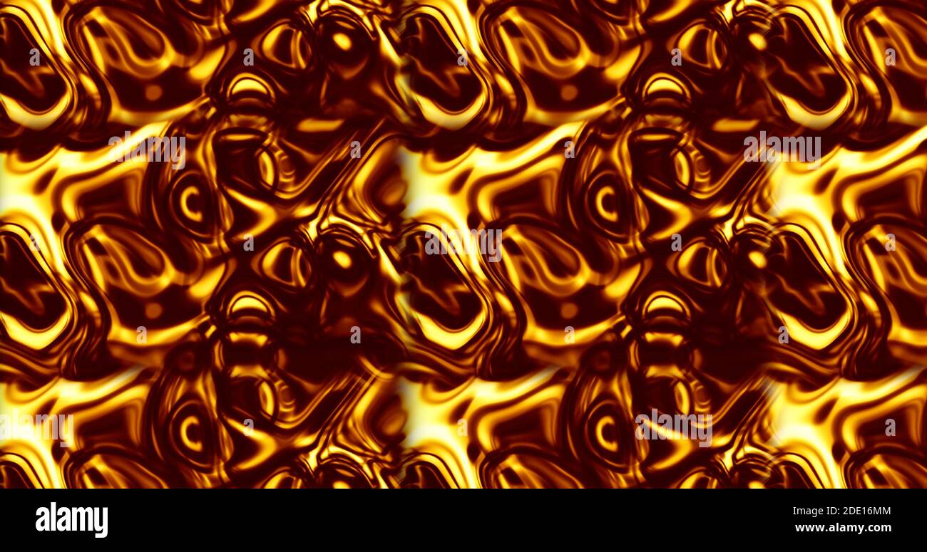 Beautiful melted gold. Golden liquid wave. Abstract liquid golden ...