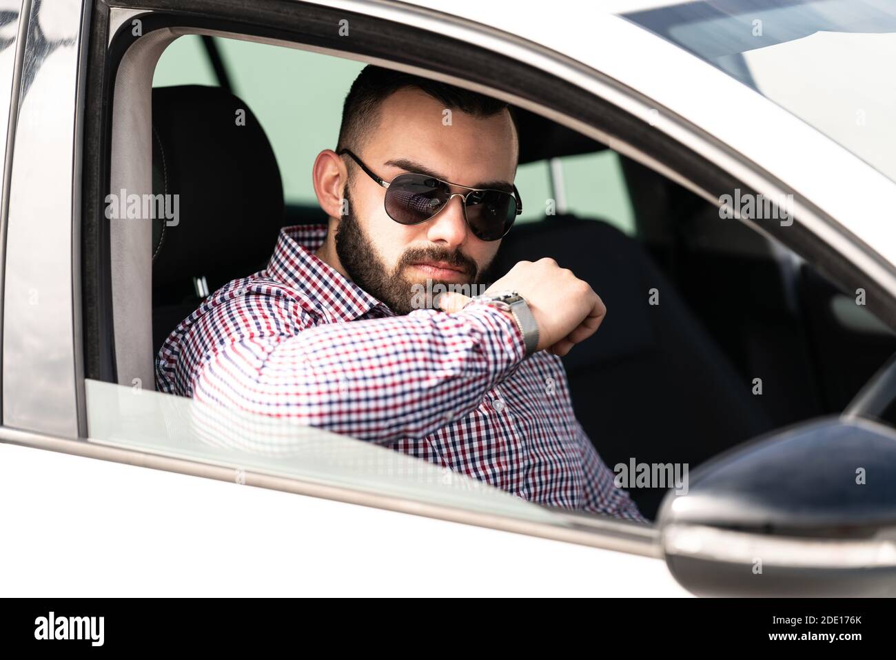 Person learning to drive hi-res stock photography and images - Alamy