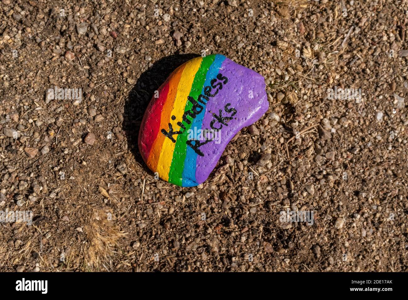 children's rock art:"Kindness Rocks Stock Photo - Alamy