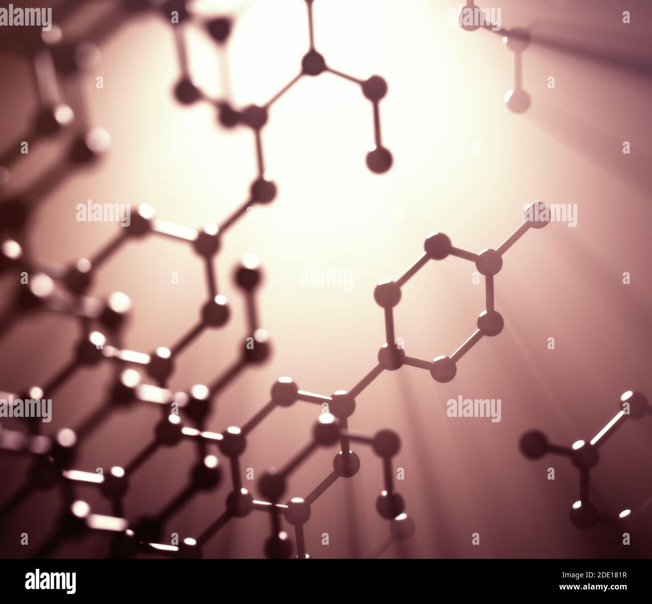 Biotechnology or biotech, genetic therapy . 3D illustration, concept of ...