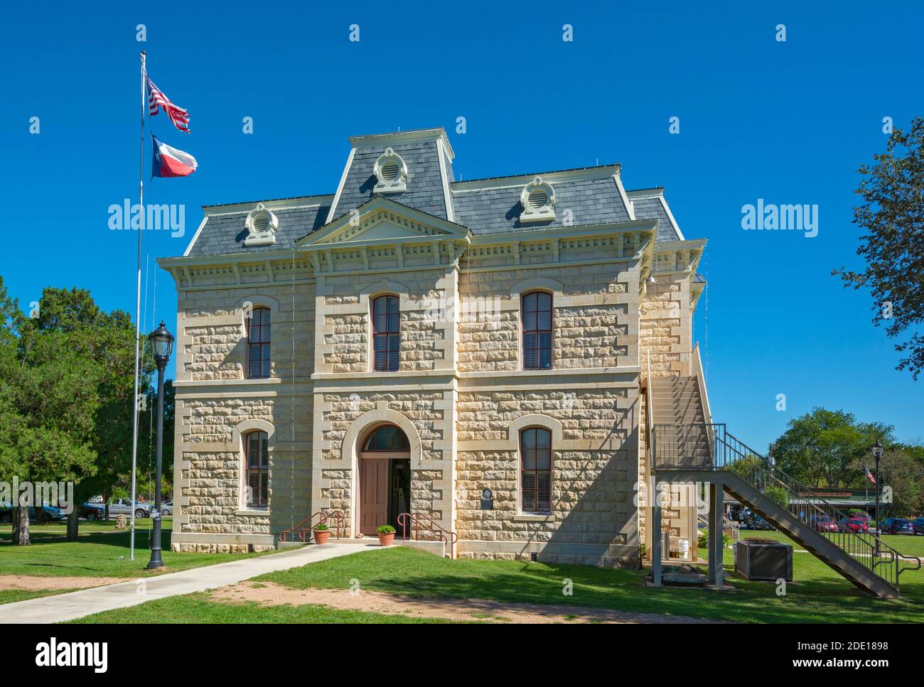 Old blanco county courthouse hi-res stock photography and images - Alamy